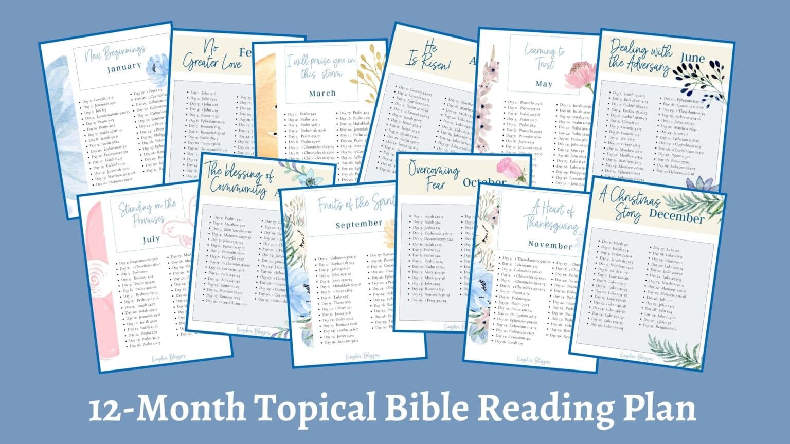 Best Printable Bible Reading Plans for Beginners