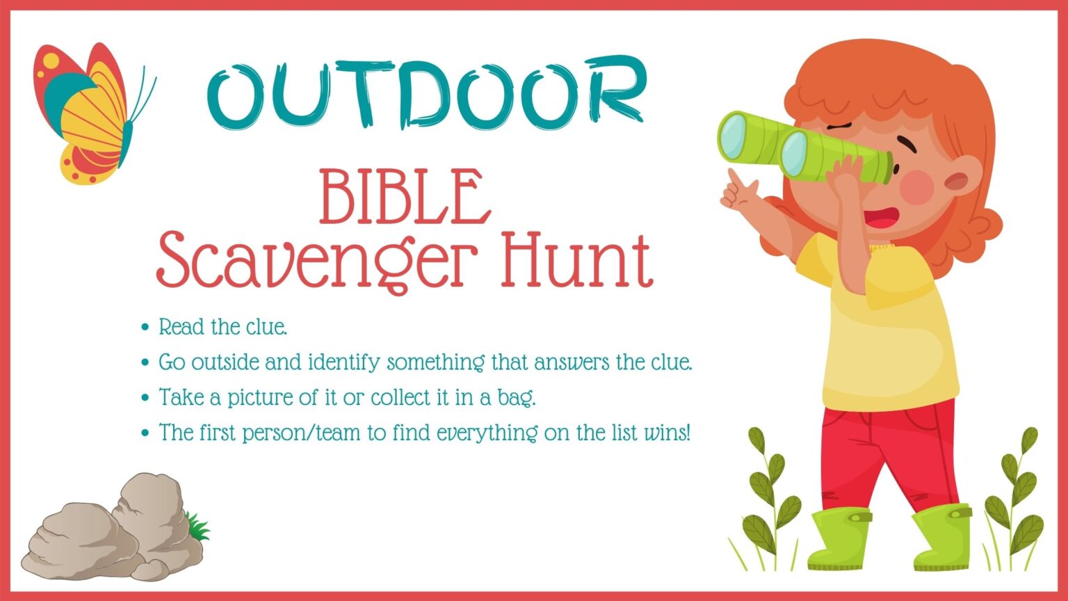 The Best Bible Scavenger Hunt Ideas - Bible Study Printables