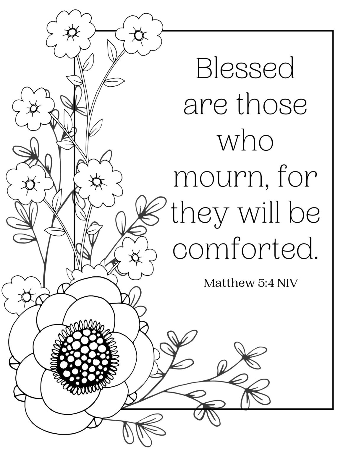 Free Beatitudes Printables