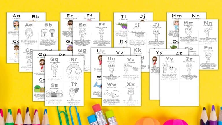 Free Printable Bible ABC Verses